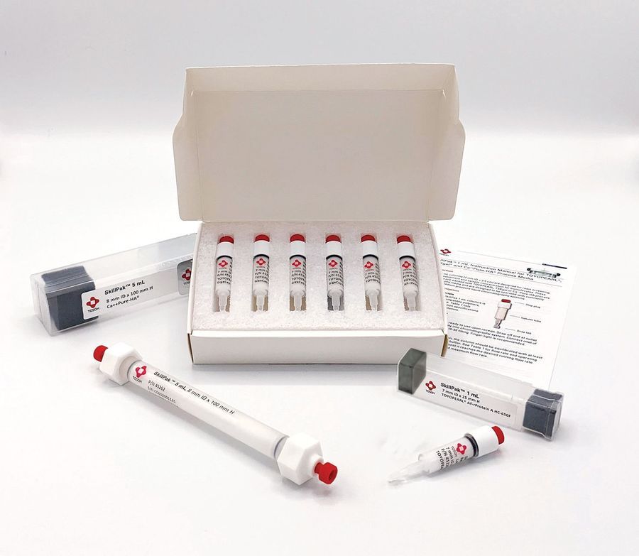 Tosoh Bioscience Introduces Skillpak™ Pre Packed Columns Lab Manager