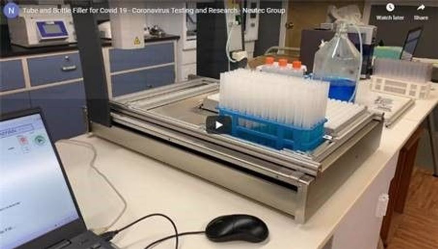 Neutec Aids in the Fight Against COVID-19 With Automated Tube Fillers ...