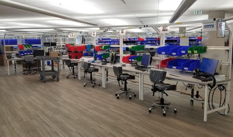 Formaspace Builds ESD Workbenches for GM’s Ventilator Production | Lab ...
