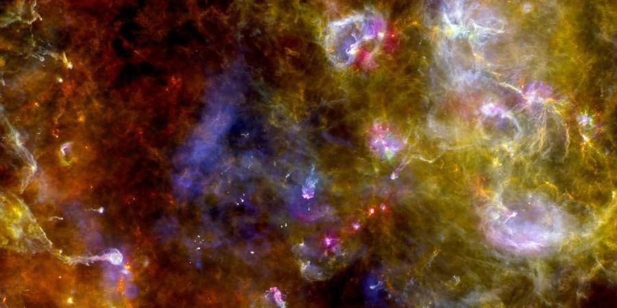Astrophysicists Prove That Space Dust Particles Are Mixed with Ice ...