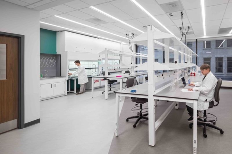 Renovated Office Facility Transforms into Downtown BioTech Hub | Lab ...