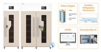 GT SCIEN TOGA CLEAN SYSTEM Filtered Chemical Storage Refrigerator | Lab ...