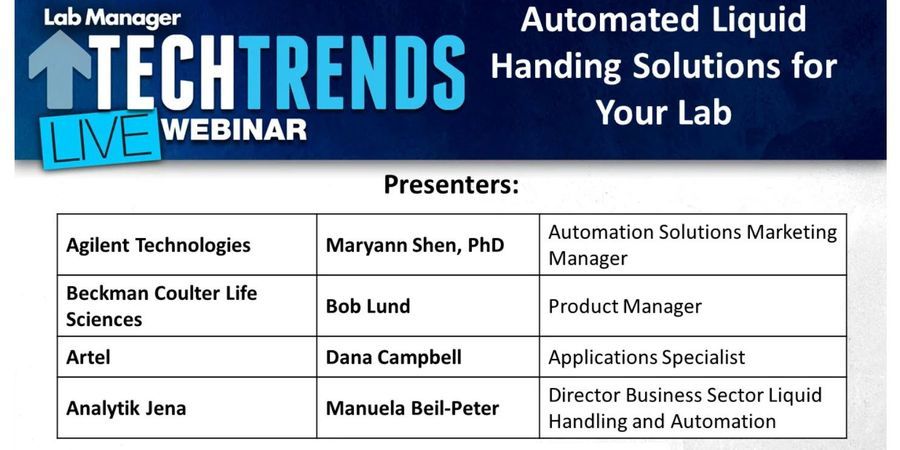 Automated Liquid Handling Solutions for Your Lab | Lab Manager