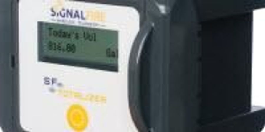 Wireless Flow Totalizer from SignalFire Provides Field Display of Flow ...