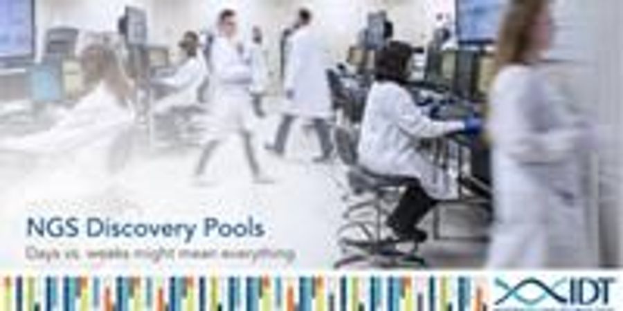 IDT Launches Custom Enrichment Panels for Faster, Lower Cost NGS at ...
