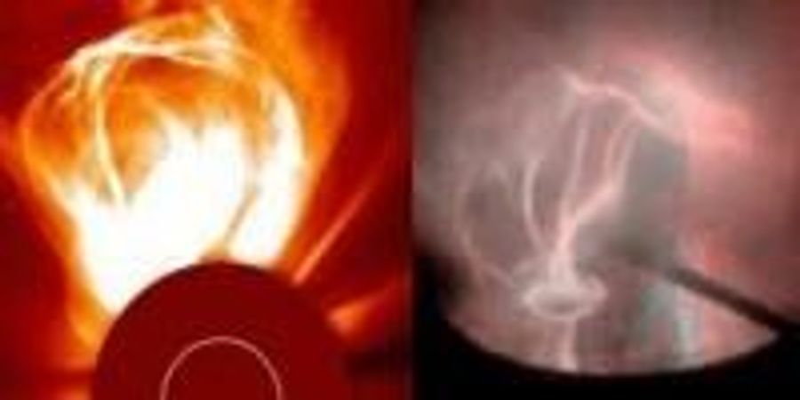 Realistic Solar Corona Loops Simulated in Lab | Lab Manager