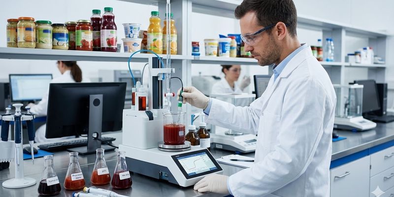 Determining Acidity Profiles in Processed Foods with Titrators | Lab ...