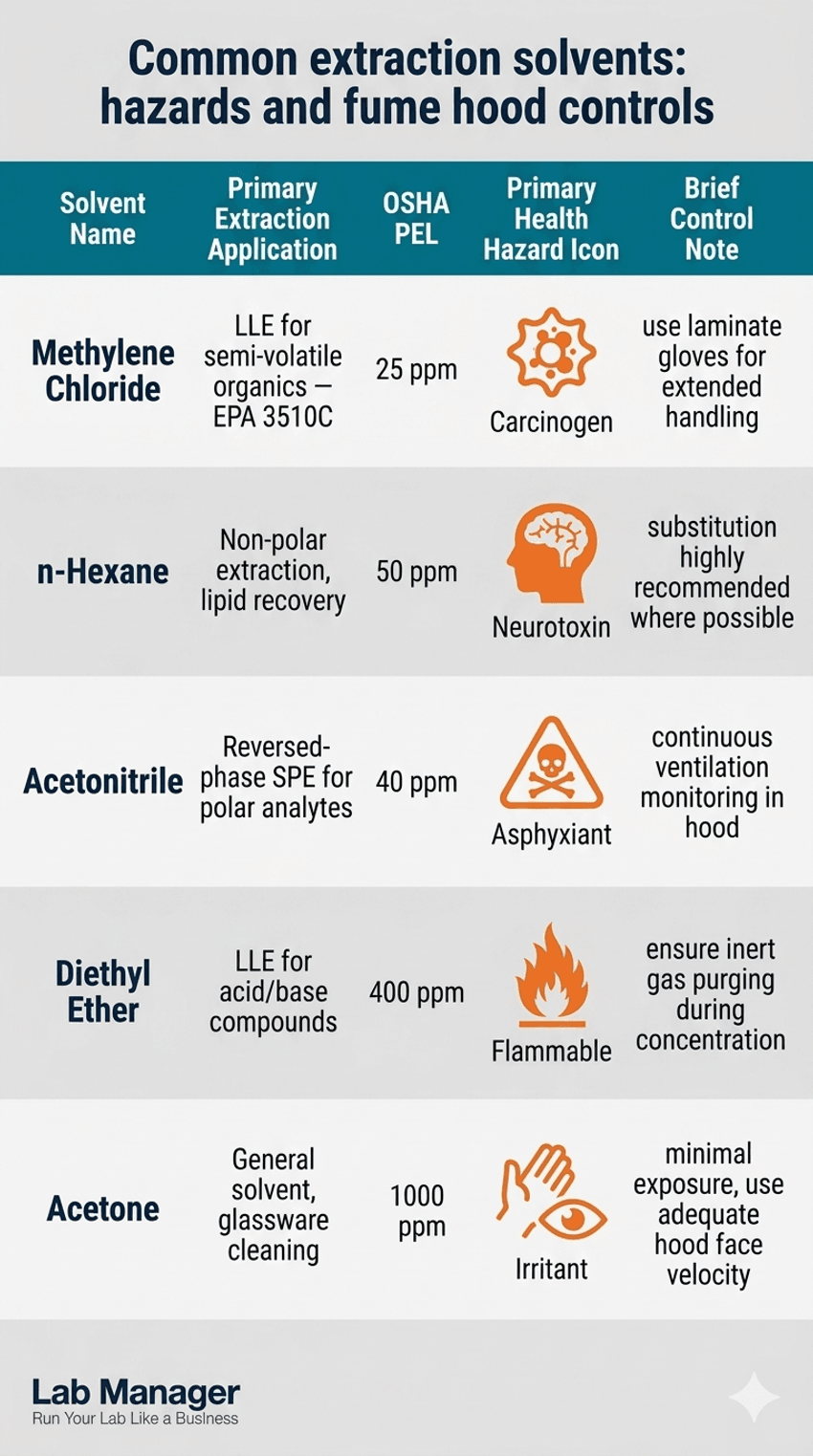 Handling Toxic Reagents During Environmental Extractions in Fume Hoods ...