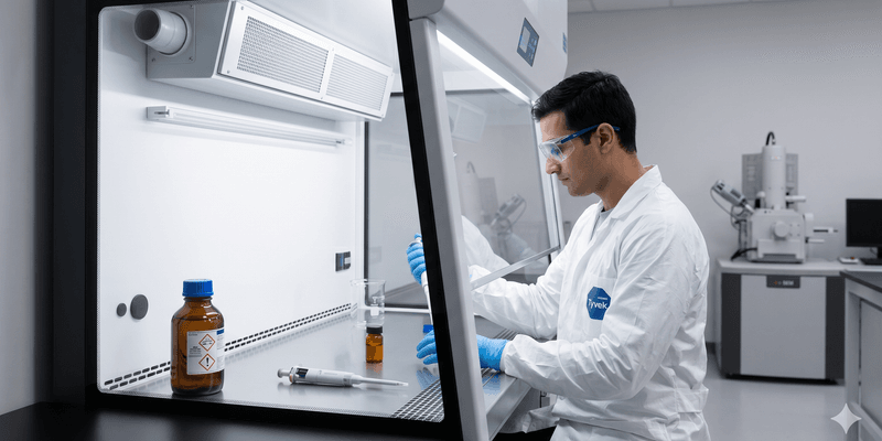 Safely Handling Nanomaterials and Volatile Solvents in Fume Hoods | Lab ...