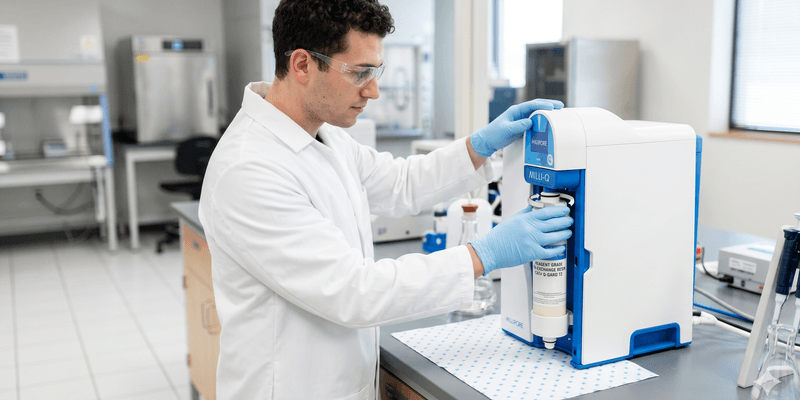 Safe Maintenance of Resin Cartridges in Lab Water Purification Systems ...
