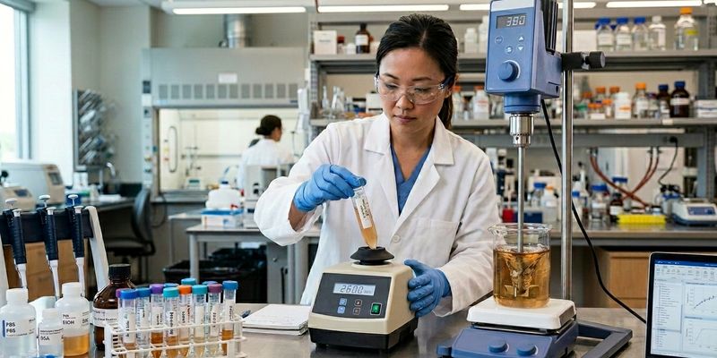 Lab Stirrer Scale-Up: Transitioning from Vortex Mixing to Overhead ...